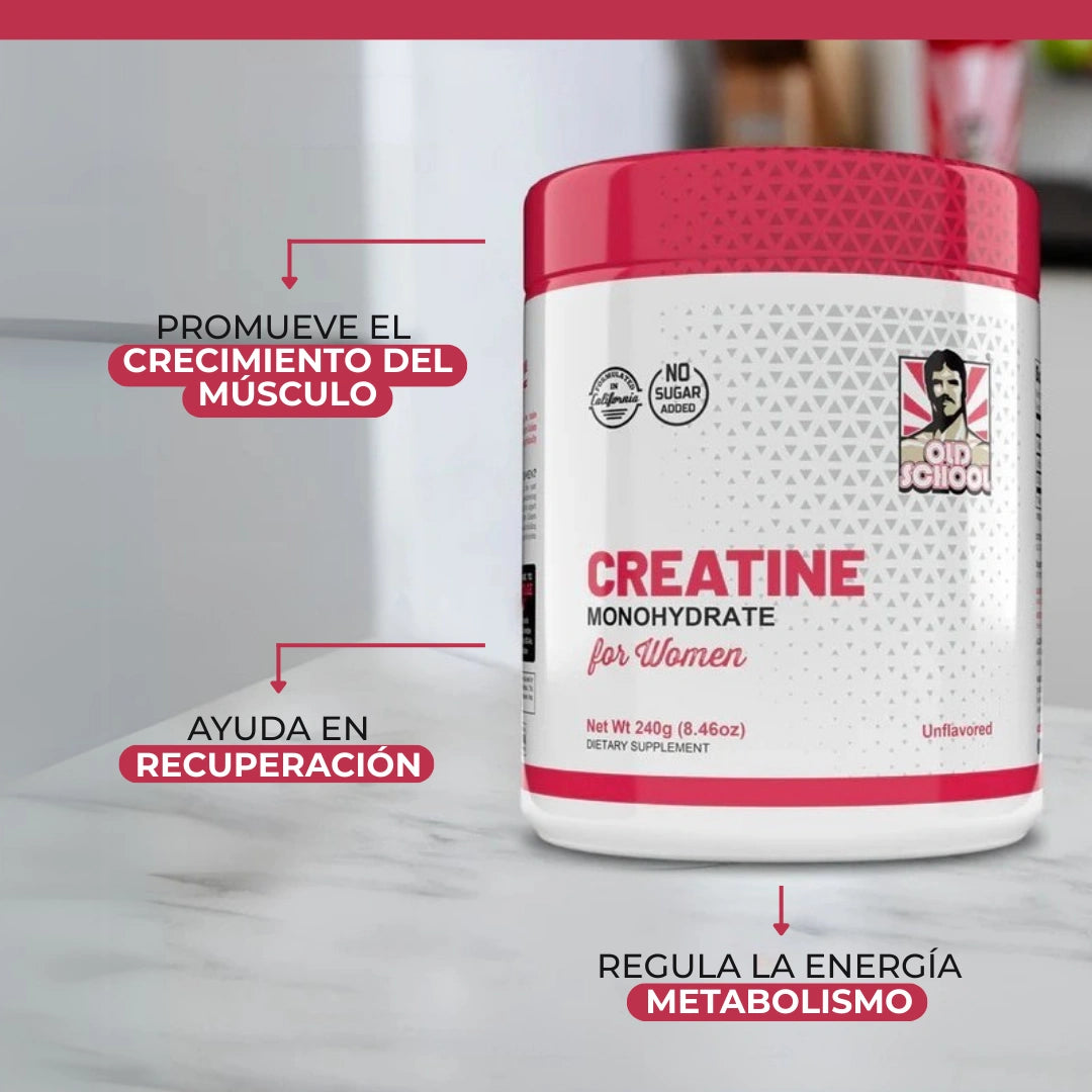 CREATINA MONOHIDRATADA FEM POWER – Vida Herbal